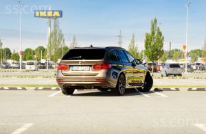 Brown BMW 316 2014 in Riga, with an engine capacity of 2.00 L and mileage of 296 thousand km for 7290 €, photo 7 on AUTOMOTO.COM.LV
