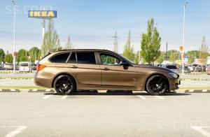 Brown BMW 316 2014 in Riga, with an engine capacity of 2.00 L and mileage of 296 thousand km for 7290 €, photo 10 on AUTOMOTO.COM.LV