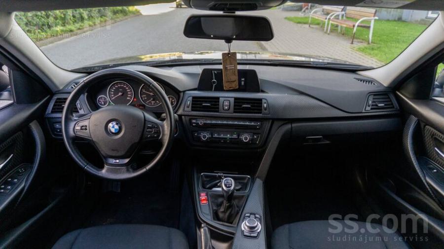 Brown BMW 316 2014 in Riga, with an engine capacity of 2.00 L and mileage of 296 thousand km for 7290 €, photo 13 on AUTOMOTO.COM.LV