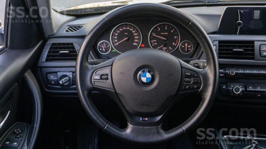 Brown BMW 316 2014 in Riga, with an engine capacity of 2.00 L and mileage of 296 thousand km for 7290 €, photo 15 on AUTOMOTO.COM.LV