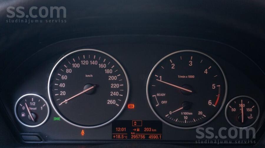 Brown BMW 316 2014 in Riga, with an engine capacity of 2.00 L and mileage of 296 thousand km for 7290 €, photo 26 on AUTOMOTO.COM.LV