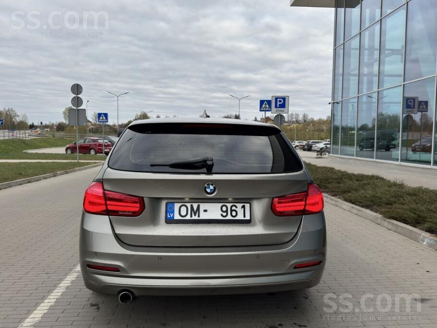 Brown BMW 316 2017 in Rezekne, with an engine capacity of 2.00 L and mileage of 250 thousand km for 9700 €, photo 6 on AUTOMOTO.COM.LV