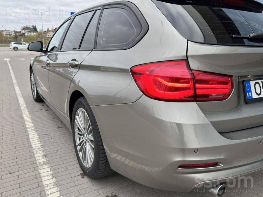 Brown BMW 316 2017 in Rezekne, with an engine capacity of 2.00 L and mileage of 250 thousand km for 9700 €, photo 7 on AUTOMOTO.COM.LV