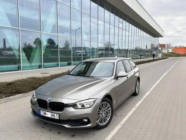 Brown BMW 316 2017 in Rezekne, with an engine capacity of 2.00 L and mileage of 250 thousand km for 9700 €, photo 1 on AUTOMOTO.COM.LV
