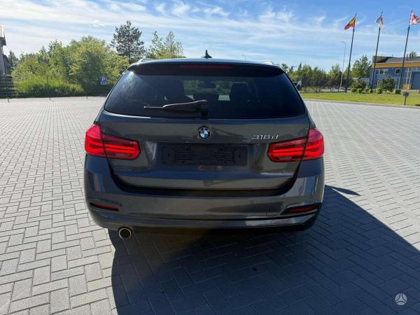 Brown BMW 316 2019 in Telschi, with an engine capacity of 2.00 L and mileage of 251 thousand km for 9200 €, photo 5 on AUTOMOTO.COM.LV