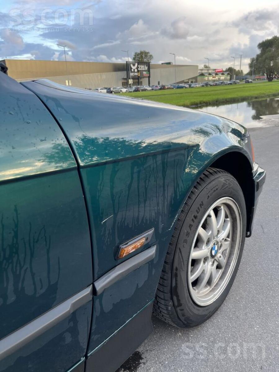 Zaļš BMW 316 1995 Rīga, ar dzinēja tilpumu 1.60 L un nobraukumu 318 tūkst. km par 2550 €, foto 8 vietnē AUTOMOTO.COM.LV