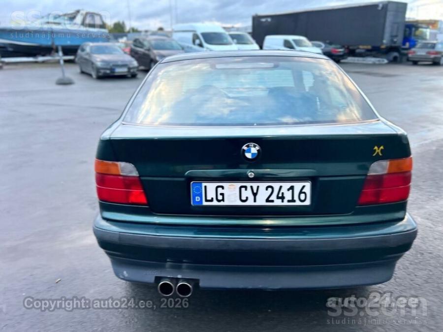 Zaļš BMW 316 1998 Tallina, ar dzinēja tilpumu 1.60 L un nobraukumu 160 tūkst. km par 2000 €, foto 7 vietnē AUTOMOTO.COM.LV