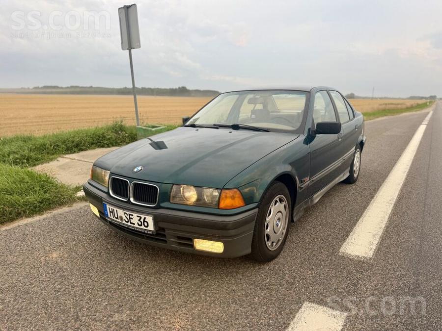 Зеленый БМВ 316 1994 в Рига, объемом двигателя 1.60 л и пробегом 201 тыс. км за 2850 €, фото 5 на AUTOMOTO.COM.LV