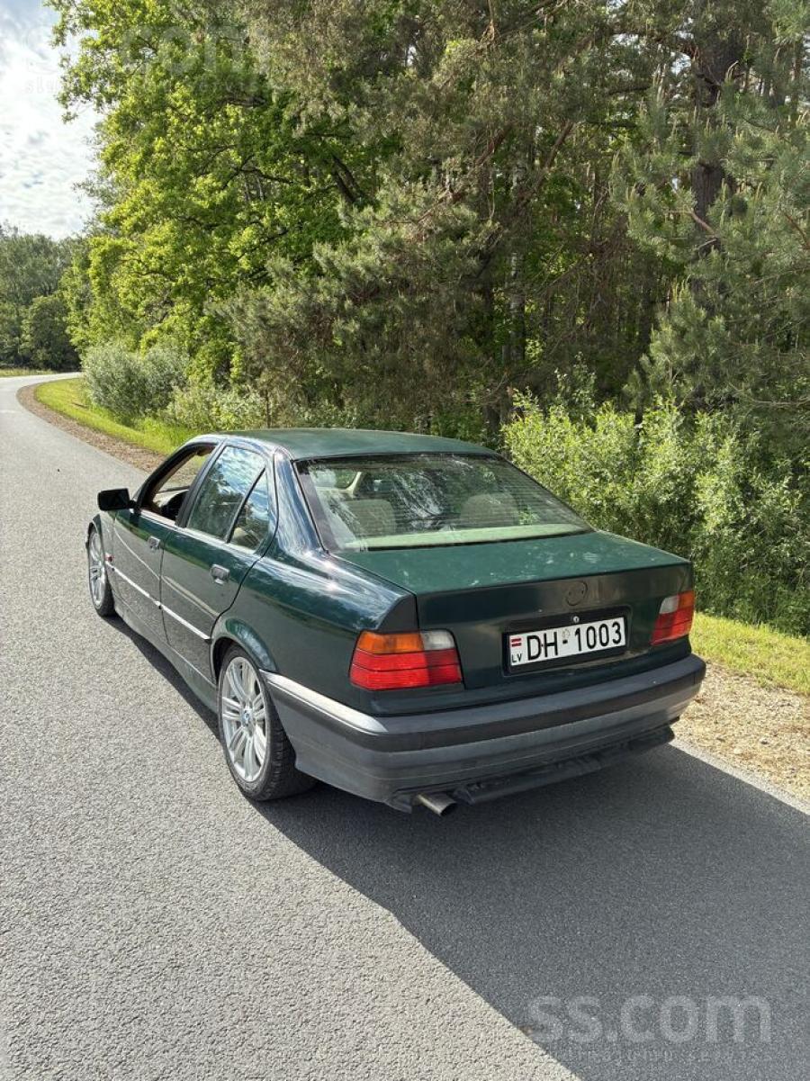 Zaļš BMW 316 1995 Jelgava, ar dzinēja tilpumu 2.50 L un nobraukumu 161 tūkst. km par 3350 €, foto 3 vietnē AUTOMOTO.COM.LV
