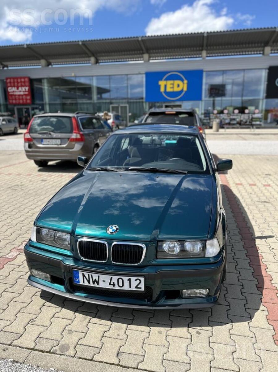 Зеленый БМВ 316 1996 в Рига, объемом двигателя 1.60 л и пробегом 274 тыс. км за 4300 €, фото 4 на AUTOMOTO.COM.LV