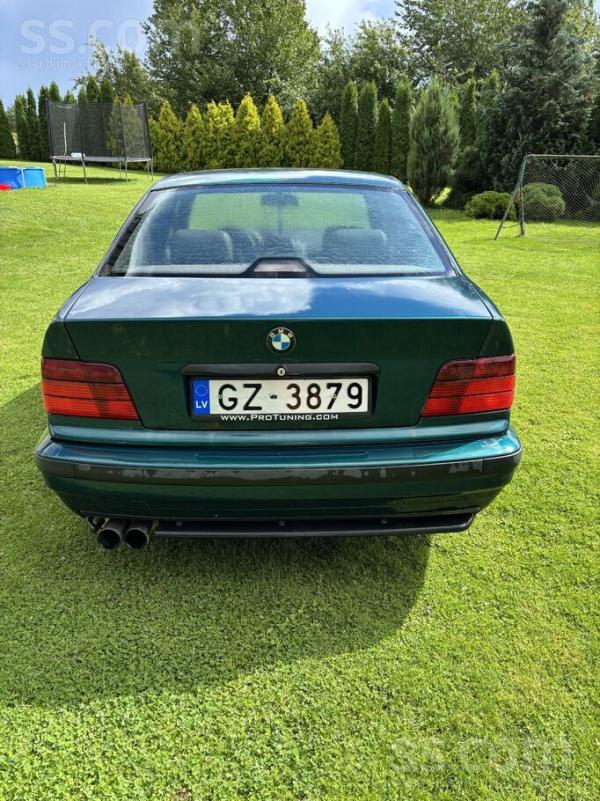 Zaļš BMW 316 1996 Talsi, ar dzinēja tilpumu 2.00 L un nobraukumu 191 tūkst. km par 3050 €, foto 5 vietnē AUTOMOTO.COM.LV