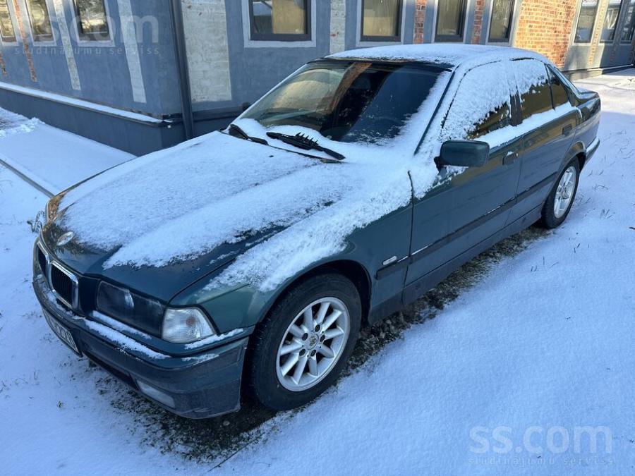Zaļš BMW 316 1997 Rīga, ar dzinēja tilpumu 1.60 L un nobraukumu 270 tūkst. km par 1850 €, foto 1 vietnē AUTOMOTO.COM.LV