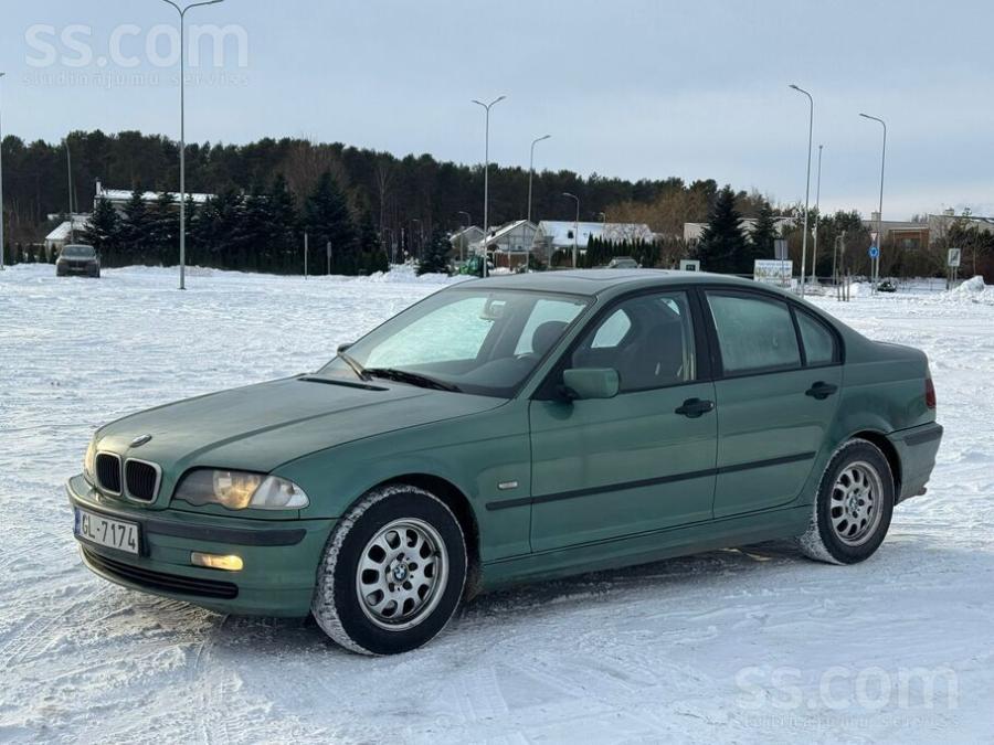 Green BMW 316 2000 in Riga, with an engine capacity of 1.90 L and mileage of 225 thousand km for 1850 €, photo 2 on AUTOMOTO.COM.LV