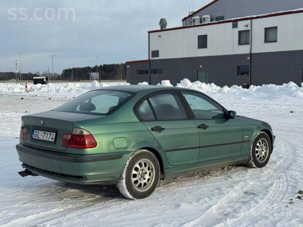 Green BMW 316 2000 in Riga, with an engine capacity of 1.90 L and mileage of 225 thousand km for 1850 €, photo 4 on AUTOMOTO.COM.LV