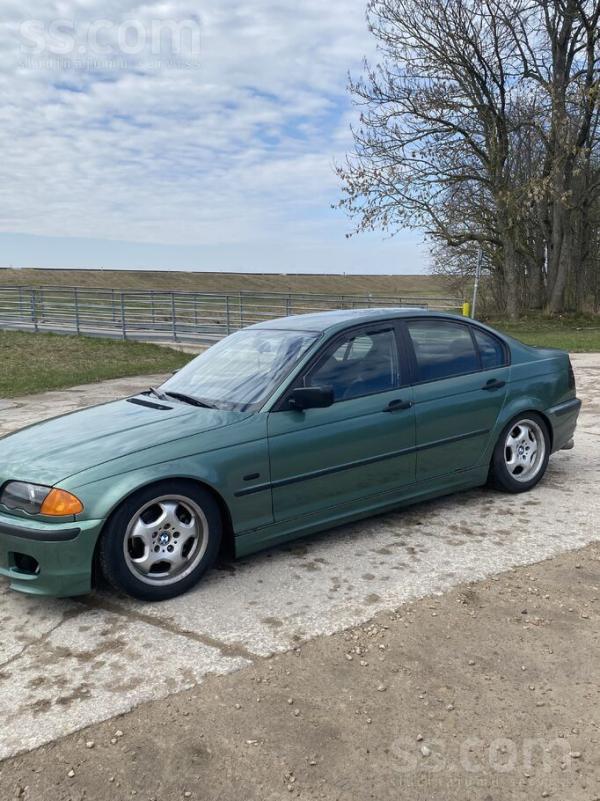 Zaļš BMW 316 2000 Rīga, ar dzinēja tilpumu 1.90 L un nobraukumu 320 tūkst. km par 2000 €, foto 3 vietnē AUTOMOTO.COM.LV