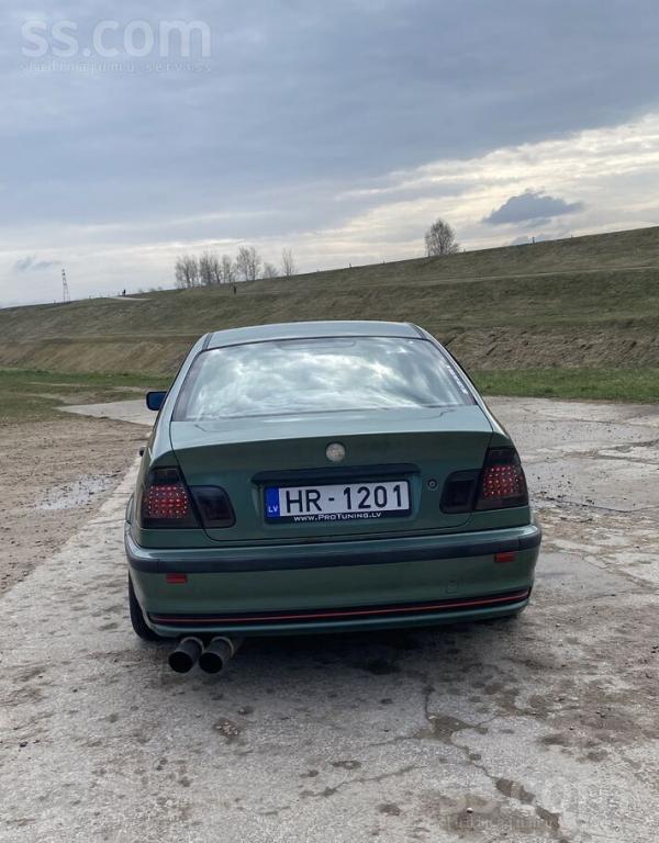 Zaļš BMW 316 2000 Rīga, ar dzinēja tilpumu 1.90 L un nobraukumu 320 tūkst. km par 2000 €, foto 4 vietnē AUTOMOTO.COM.LV