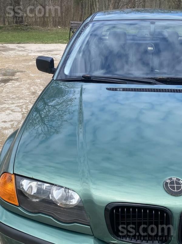 Zaļš BMW 316 2000 Rīga, ar dzinēja tilpumu 1.90 L un nobraukumu 320 tūkst. km par 2000 €, foto 8 vietnē AUTOMOTO.COM.LV
