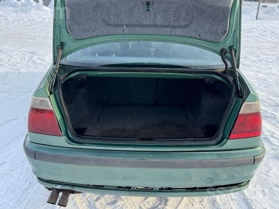 Zaļš BMW 316 2000 Rīga, ar dzinēja tilpumu 1.90 L un nobraukumu 225 tūkst. km par 1549 €, foto 6 vietnē AUTOMOTO.COM.LV