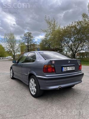 Grey BMW 316 1999 in Riga, with an engine capacity of 1.60 L and mileage of 194 thousand km for 2500 €, photo 2 on AUTOMOTO.COM.LV