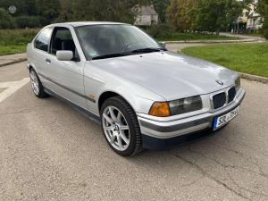 Grey BMW 316 1999 in Telschi, with an engine capacity of 1.90 L and mileage of 134 thousand km for 2200 €, photo 9 on AUTOMOTO.COM.LV