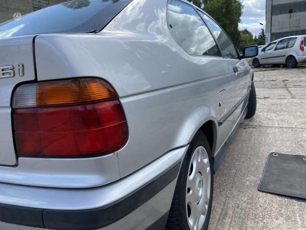 Grey BMW 316 1999 in Telschi, with an engine capacity of 1.90 L and mileage of 134 thousand km for 2200 €, photo 11 on AUTOMOTO.COM.LV