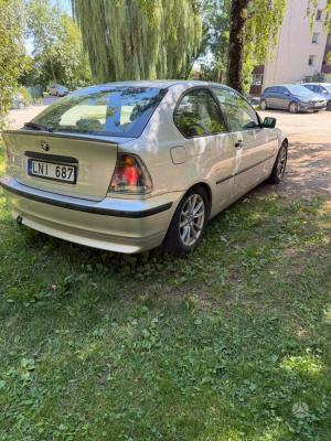 Pelēks BMW 316 2001 Kauņa, ar dzinēja tilpumu 1.80 L un nobraukumu 195 tūkst. km par 1450 €, foto 4 vietnē AUTOMOTO.COM.LV