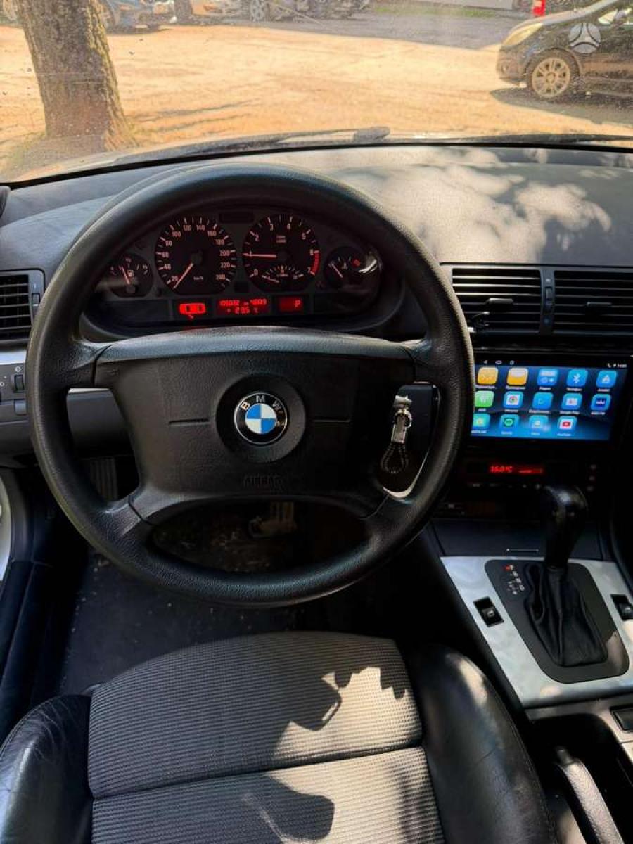 Pelēks BMW 316 2001 Kauņa, ar dzinēja tilpumu 1.80 L un nobraukumu 195 tūkst. km par 1450 €, foto 8 vietnē AUTOMOTO.COM.LV