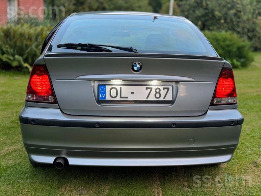 Pelēks BMW 316 2004 Cēsis, ar dzinēja tilpumu 1.80 L un nobraukumu 278 tūkst. km par 2495 €, foto 6 vietnē AUTOMOTO.COM.LV