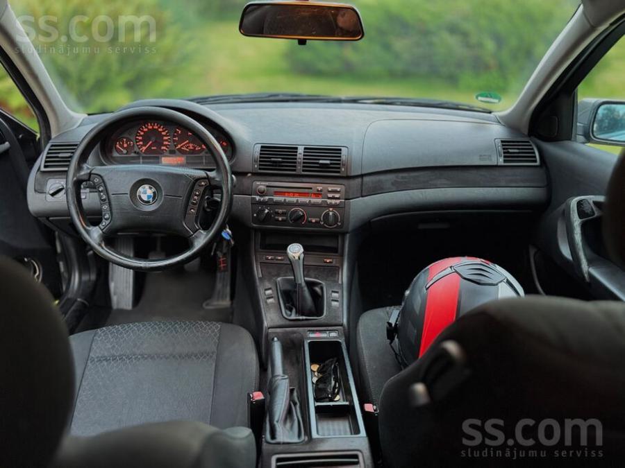 Pelēks BMW 316 2004 Cēsis, ar dzinēja tilpumu 1.80 L un nobraukumu 278 tūkst. km par 2495 €, foto 13 vietnē AUTOMOTO.COM.LV