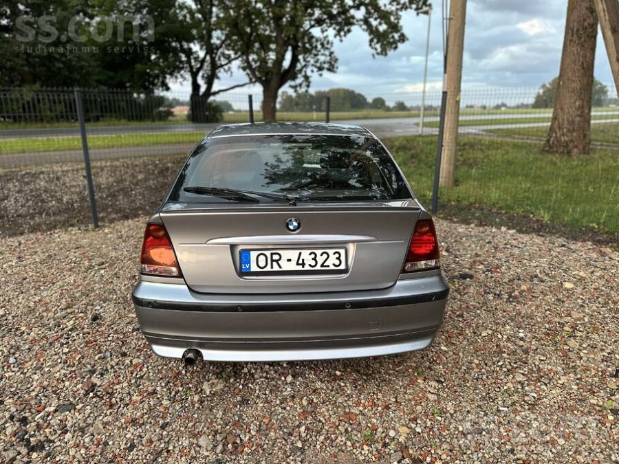 Pelēks BMW 316 2004 Cēsis, ar dzinēja tilpumu 1.80 L un nobraukumu 0 tūkst. km par 3400 €, foto 8 vietnē AUTOMOTO.COM.LV