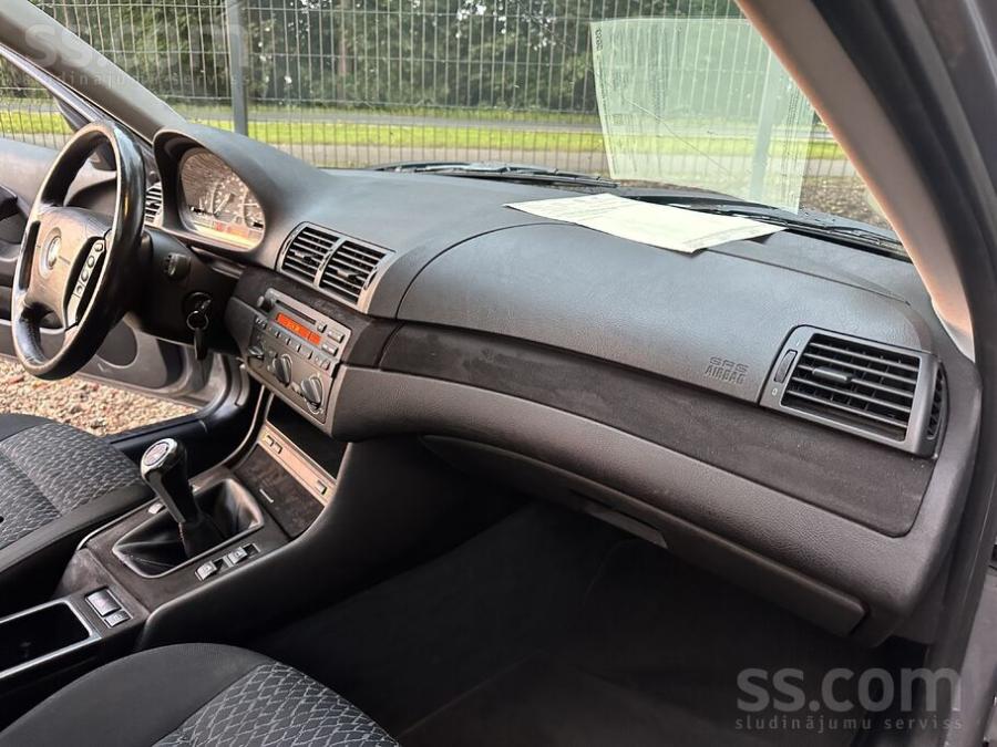 Pelēks BMW 316 2004 Cēsis, ar dzinēja tilpumu 1.80 L un nobraukumu 0 tūkst. km par 3400 €, foto 15 vietnē AUTOMOTO.COM.LV