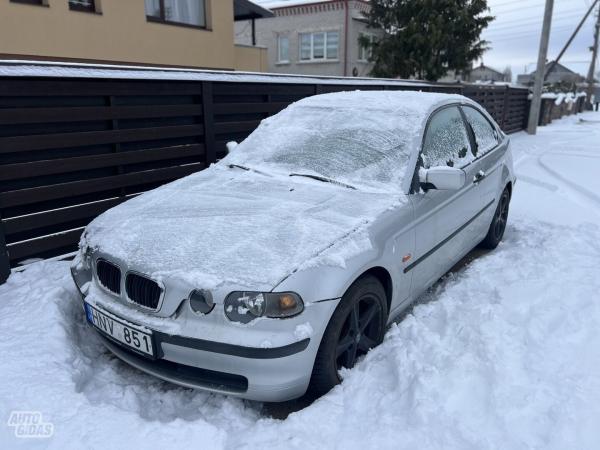 Grey BMW 316 2001 in Kaunas, with an engine capacity of 1.80 L and mileage of 264 thousand km for 1300 €, photo 1 on AUTOMOTO.COM.LV