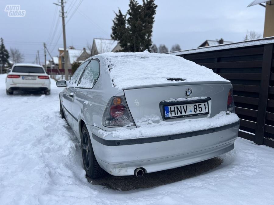 Pelēks BMW 316 2001 Kauņa, ar dzinēja tilpumu 1.80 L un nobraukumu 264 tūkst. km par 1300 €, foto 4 vietnē AUTOMOTO.COM.LV