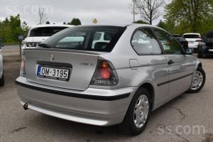 Серый БМВ 316 2001 в Кулдига, объемом двигателя 1.80 л и пробегом 0 тыс. км за 3350 €, фото 3 на AUTOMOTO.COM.LV