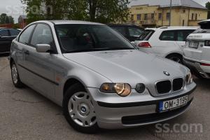 Серый БМВ 316 2001 в Кулдига, объемом двигателя 1.80 л и пробегом 0 тыс. км за 3350 €, фото 5 на AUTOMOTO.COM.LV