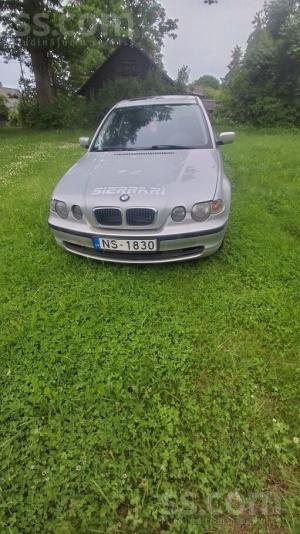 Pelēks BMW 316 2001 Gulbene, ar dzinēja tilpumu 1.60 L un nobraukumu 239 tūkst. km par 1150 €, foto  vietnē AUTOMOTO.COM.LV
