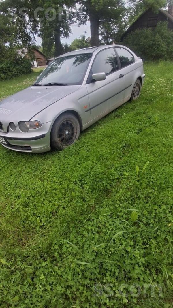 Pelēks BMW 316 2001 Gulbene, ar dzinēja tilpumu 1.60 L un nobraukumu 239 tūkst. km par 1150 €, foto 2 vietnē AUTOMOTO.COM.LV