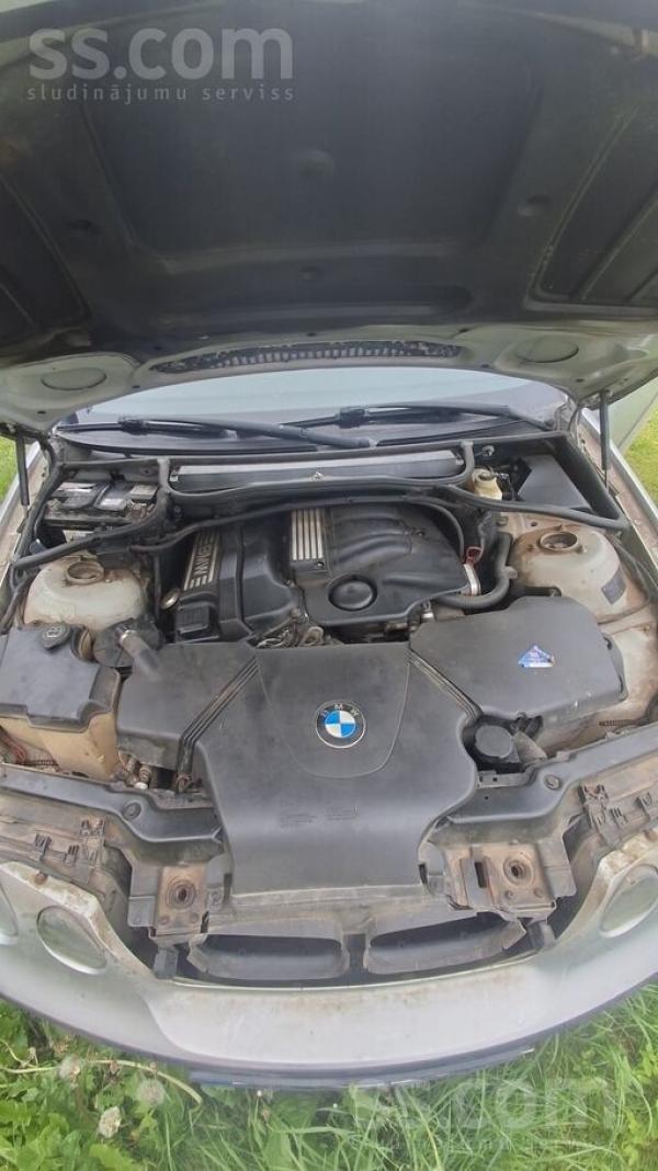 Pelēks BMW 316 2001 Gulbene, ar dzinēja tilpumu 1.60 L un nobraukumu 239 tūkst. km par 1150 €, foto 5 vietnē AUTOMOTO.COM.LV