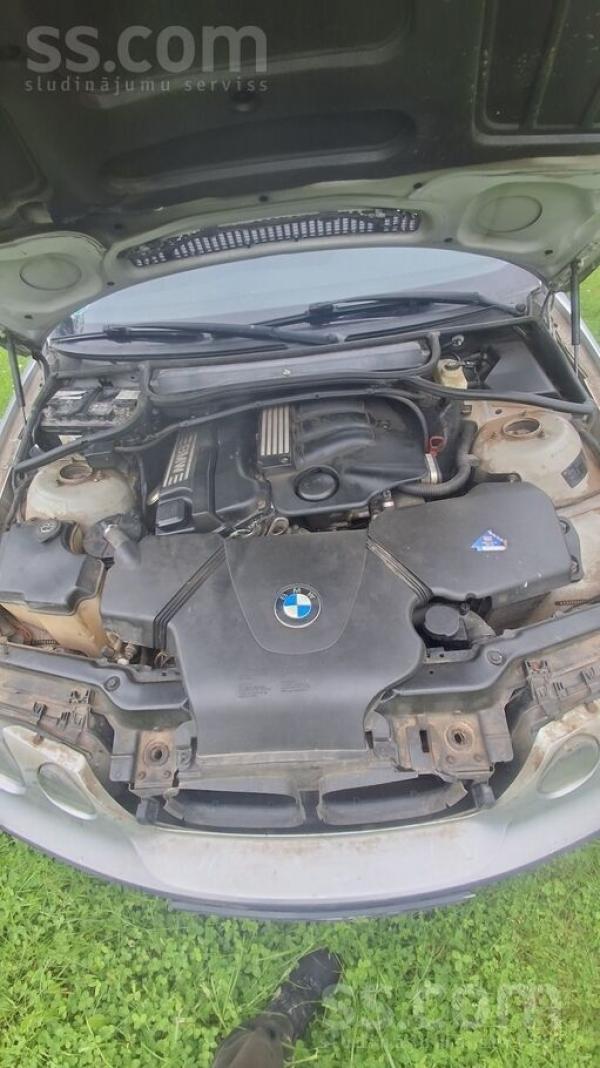 Pelēks BMW 316 2001 Gulbene, ar dzinēja tilpumu 1.80 L un nobraukumu 239 tūkst. km par 900 €, foto 5 vietnē AUTOMOTO.COM.LV