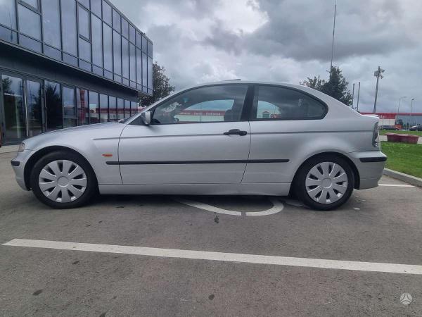 Pelēks BMW 316 2001 Panevēža, ar dzinēja tilpumu 1.80 L un nobraukumu 197 tūkst. km par 1400 €, foto 6 vietnē AUTOMOTO.COM.LV