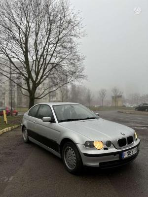Pelēks BMW 316 2002 Viļņa, ar dzinēja tilpumu 1.80 L un nobraukumu 250 tūkst. km par 850 €, foto 2 vietnē AUTOMOTO.COM.LV