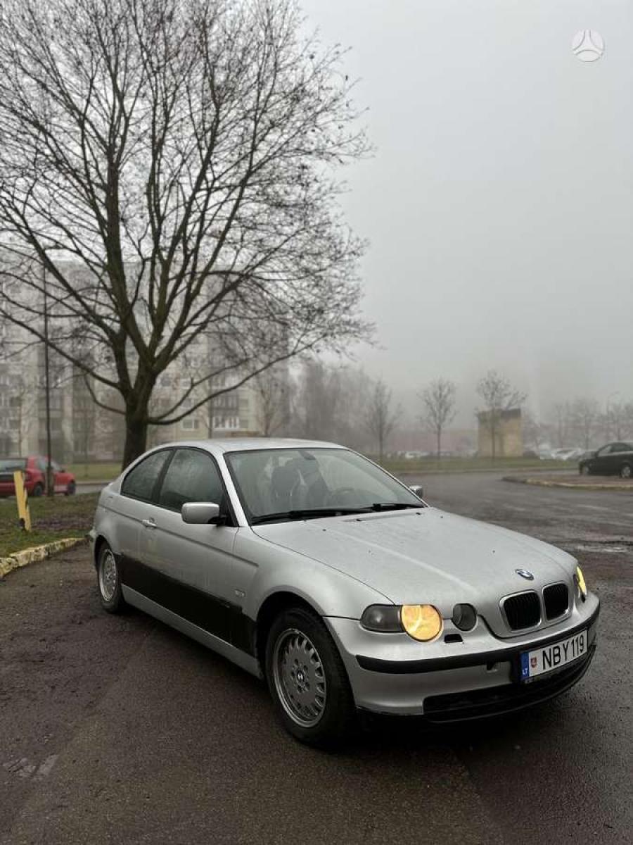 Pelēks BMW 316 2002 Viļņa, ar dzinēja tilpumu 1.80 L un nobraukumu 250 tūkst. km par 850 €, foto 2 vietnē AUTOMOTO.COM.LV