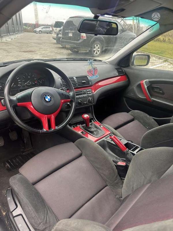Pelēks BMW 316 2002 Viļņa, ar dzinēja tilpumu 1.80 L un nobraukumu 220 tūkst. km par 1200 €, foto 7 vietnē AUTOMOTO.COM.LV