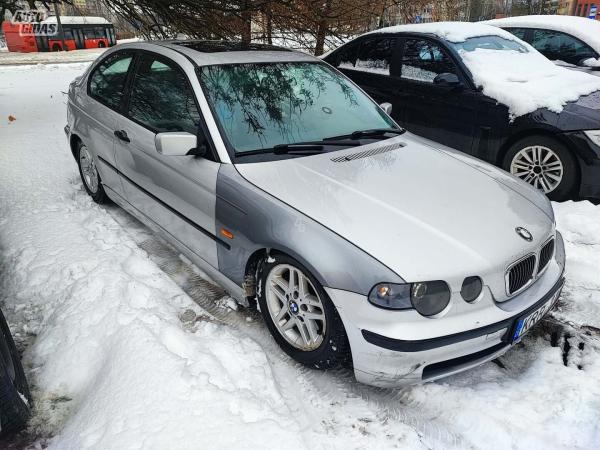 Pelēks BMW 316 2002 Kauņa, ar dzinēja tilpumu 1.80 L un nobraukumu 298 tūkst. km par 1500 €, foto 3 vietnē AUTOMOTO.COM.LV