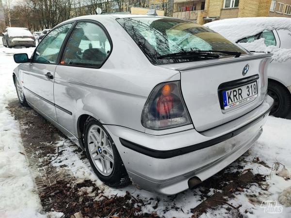 Pelēks BMW 316 2002 Kauņa, ar dzinēja tilpumu 1.80 L un nobraukumu 298 tūkst. km par 1500 €, foto 4 vietnē AUTOMOTO.COM.LV