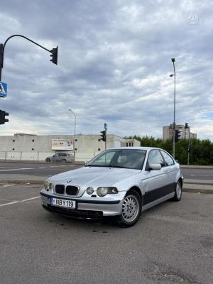 Grey BMW 316 2002 in Vilnius, with an engine capacity of 1.80 L and mileage of 250 thousand km for 1200 €, photo  on AUTOMOTO.COM.LV