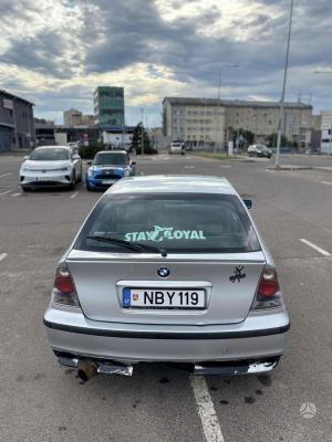 Grey BMW 316 2002 in Vilnius, with an engine capacity of 1.80 L and mileage of 250 thousand km for 1200 €, photo 5 on AUTOMOTO.COM.LV
