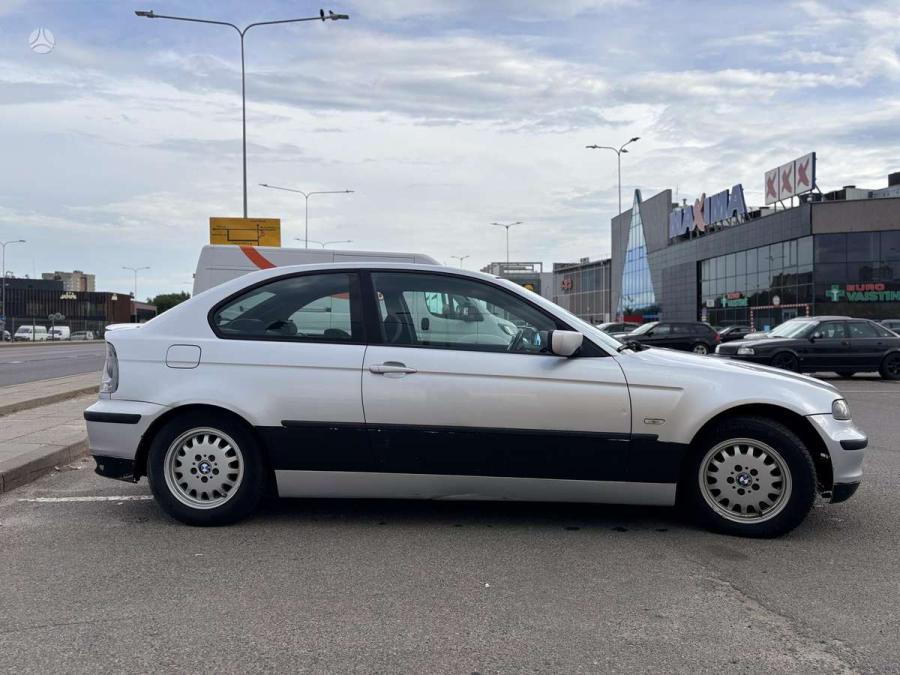 Grey BMW 316 2002 in Vilnius, with an engine capacity of 1.80 L and mileage of 250 thousand km for 1200 €, photo 6 on AUTOMOTO.COM.LV