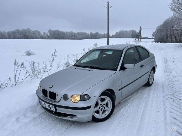 Grey BMW 316 2003 in Kelme, with an engine capacity of 1.60 L and mileage of 195 thousand km for 1450 €, photo 1 on AUTOMOTO.COM.LV