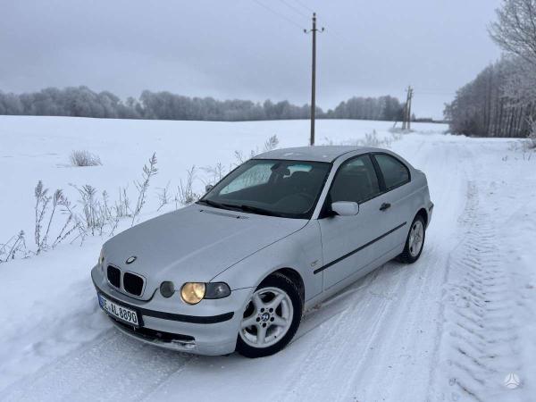 Grey BMW 316 2003 in Kelme, with an engine capacity of 1.60 L and mileage of 195 thousand km for 1450 €, photo 3 on AUTOMOTO.COM.LV